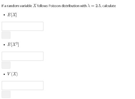 Solved If a random variable X follows Poisson distribution | Chegg.com