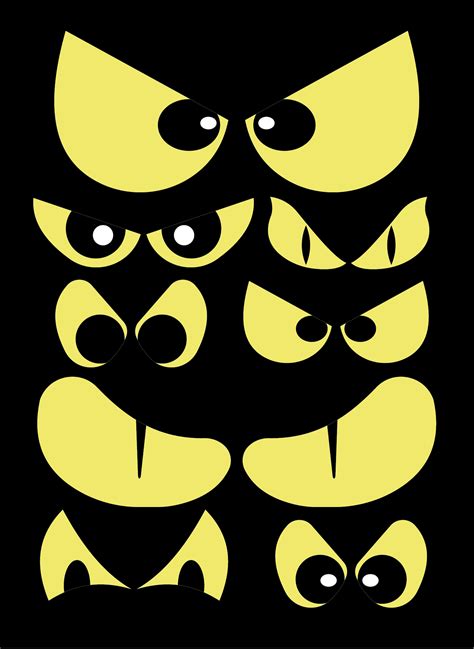 Spooky Eyes 12 Free Pdf Printables Printablee Free Printable