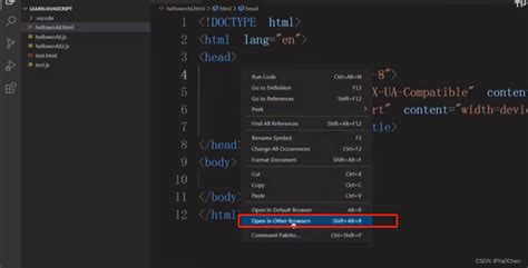 VSCode必备插件，创建运行JS、Html_vscode运行js插件-CSDN博客