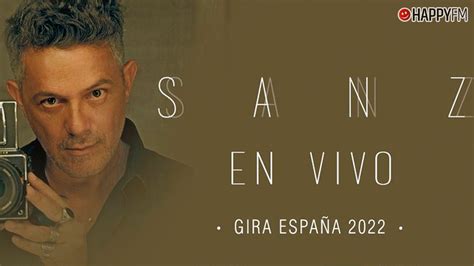 Alejandro Sanz Presenta Sanz En Vivo Su Nueva Gira Por España