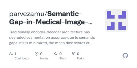 Github Parvezamusemantic Gap In Medical Image Segmentation