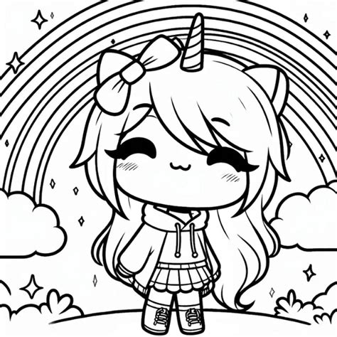 47 Coloriage Gacha Life Pdf Gratuit Dessins à Imprimer