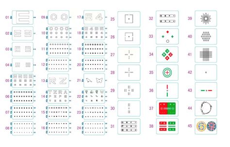 Lcd Visual Chart Vision Chart Optotype Screen Cl 21 New Vision