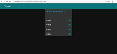 Review Module Esp8266 With 4 Relay And Node Red From