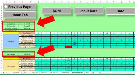 Development Of Mrp In Microsoft Excel Pptx