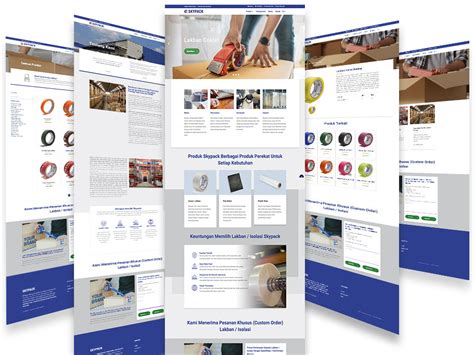 Desain Website Skypack FruityLOGIC