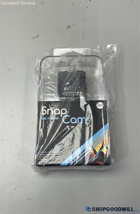 Ion Snapcam Wearable Hd Video Camera New Sealed