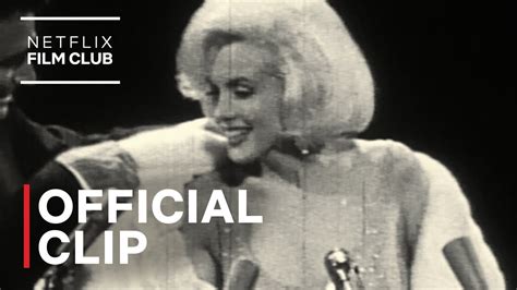 Marilyn Monroe Sings Happy Birthday Mr President To Jfk Netflix