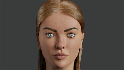 Artstation Semi Realistic Girl Portrait Resources