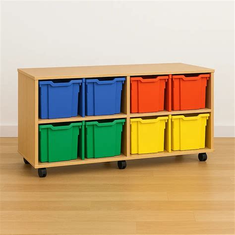 Monarch 8 Quad Tray Classroom Storage Unitclassroom Storage Unit