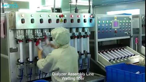 Dialyzer Assembly Line Dialyzer Manufacturing Machine Filter