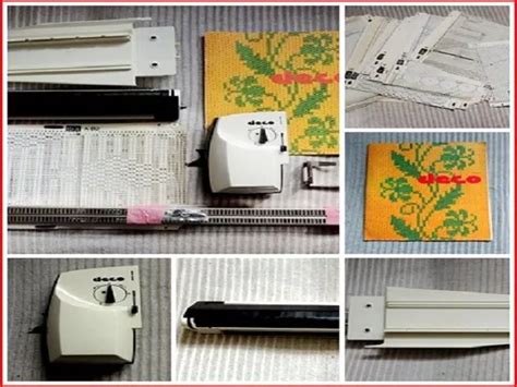 Deco Komplett Set Bzw Zubehör Für Pfaff And Passap Strickmaschinen 1013