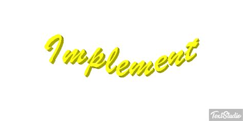 Implement Word Animated Logo Designs Implement Word Animated Logo Designs