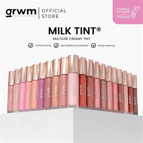 Grwm Cosmetics Milk Tint Multiuse Creamy Tint Shopee Philippines