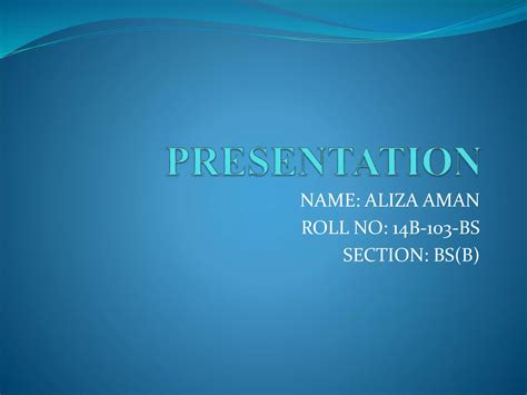 Presentation Ict Ppt
