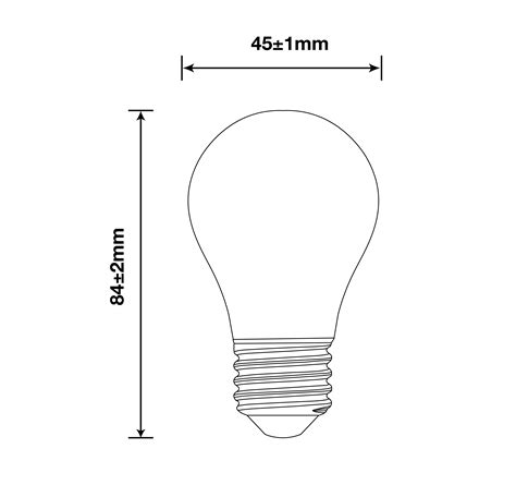 2w A15 Filament Bulbs25watts Edison A15 Bulbs Manufacturer In China