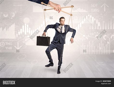 Puppet Businessman Image Photo Free Trial Bigstock