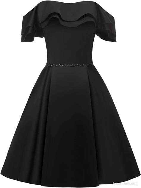 50 مدل جدیدترین لباس مجلسی مشکی بزمینه