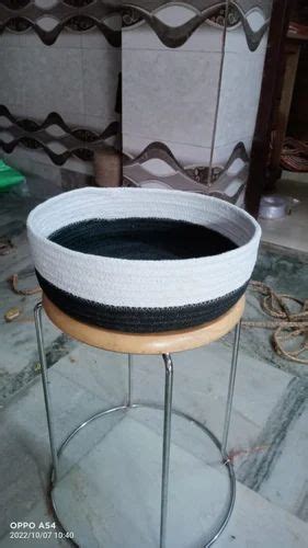 Jute Rope Weaved Basket At Rs 150piece In Fatehpur Sikri Id 27354250562