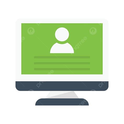 account office screen user vector office screen user png and vector