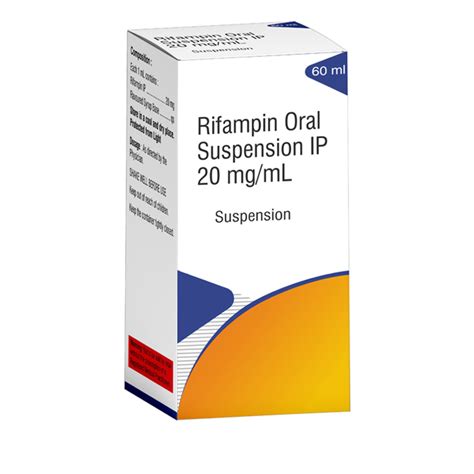 Rifampin 20mg Syrup Exporters Bulk Supplier Of Rifampin 20mg Syrup In India