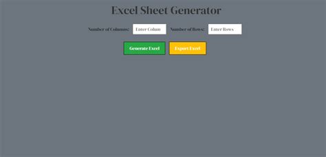 Github Naeemabsharatexcel Generator