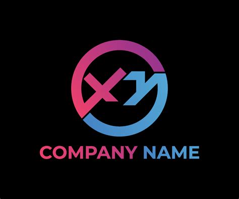 Letter Xy Logo Design Vector Abstract Letter Xy Logo Design Xy Letter