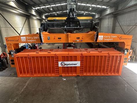Rotainer Containerhandling Bulkhandling Globalleadership Rotainer