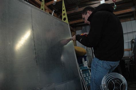 Drilling Rivets Jared And Tabitha S Bearhawk Construction Log