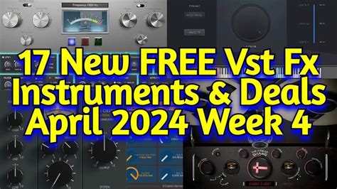 17 Best New Free Vst Plugins Vst Instruments Sample Packs And Plugin