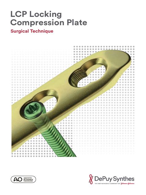 Lcp Locking Compression Plate Surgical Technique Pdf