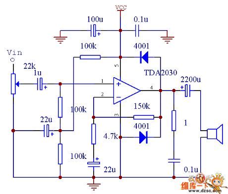 TDA A Amplifier Circuit Tube Amplifier Audio Circuit Circuit Diagram SeekIC Com