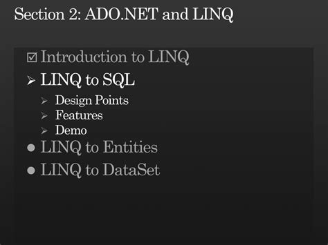 ppt ado entity framework powerpoint presentation free download