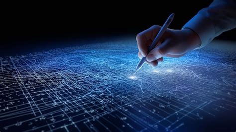 Premium Photo Abstract Creative Coding Illustration With World Map