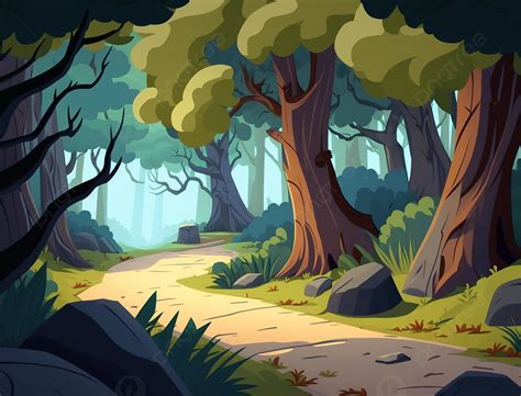 숲 녹색 나무 배경 숲 초록 큰 나무 배경 일러스트 및 사진 무료 다운로드 Pngtree