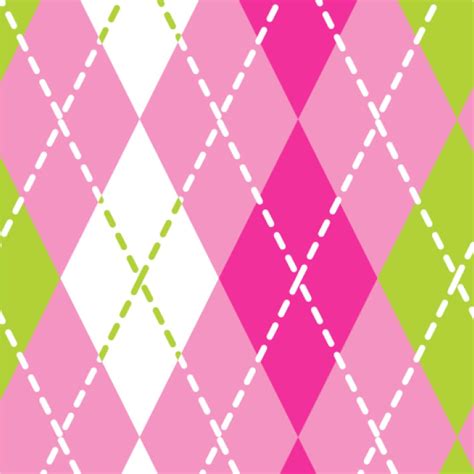 Download Pink And Green Background Argyle Pattern