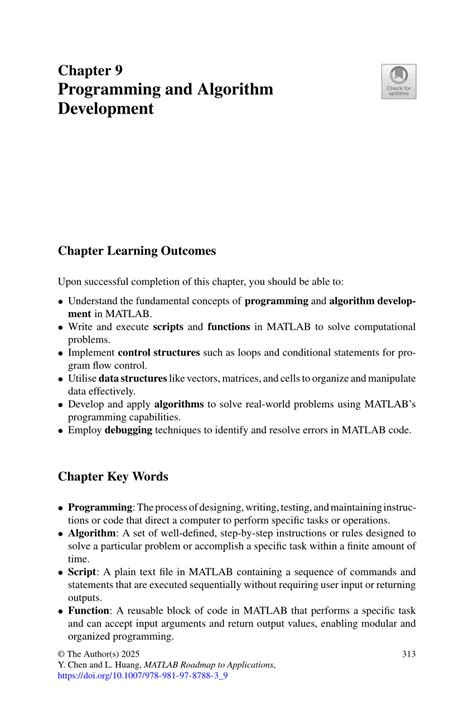 Pdf Programming And Algorithm Development