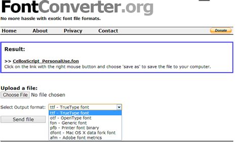 8个免费在线字体转换器 freefontconverter csdn博客