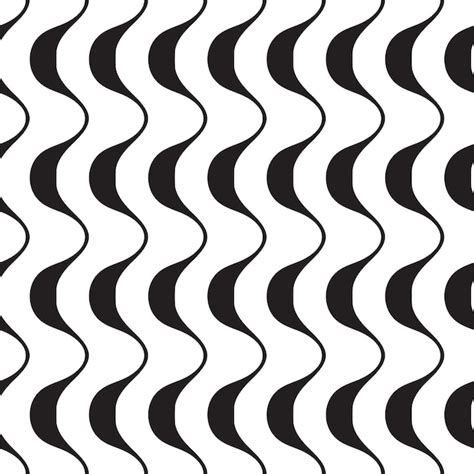 Premium Vector Seamless Wavy Pattern Vector Illustration