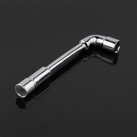6 24mm L Type Pipe Perforation Outer Hexagon Sleeves Wrench Elbow Double Head Wrench Car Repair