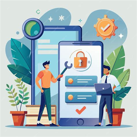 A Flat Illustration Of A Forgot Password And Account Login For Web Page Protection Security Key