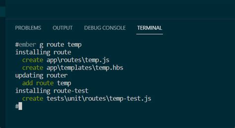 How To Generate A Route In Emberjs Geeksforgeeks