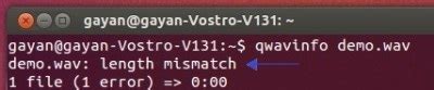 One Way To Fix WAV File S Header Related Errors In Ubuntu Linux Hectic Geek