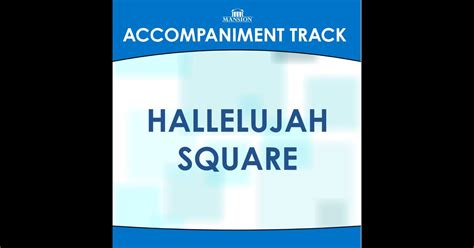 ‎hallelujah Square Accompaniment Track Ep Album By Mansion