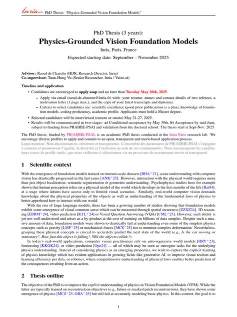 Inria Prairie Phd Physics Vfm Pdf Physics Force