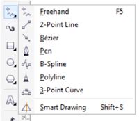 KELAS DASAR MEMBUAT GARIS LURUS DAN MELENGKUNG CORELDRAW X