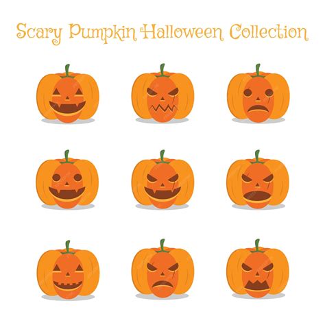 Evil Pumpkin Faces
