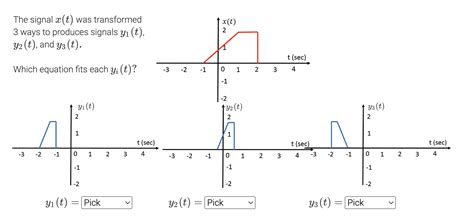 solved the signal x t ﻿was transformed3 ﻿ways to produces