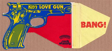 Kiss Love Gun Album Insert 1977 This Is My Original Love Gun Put