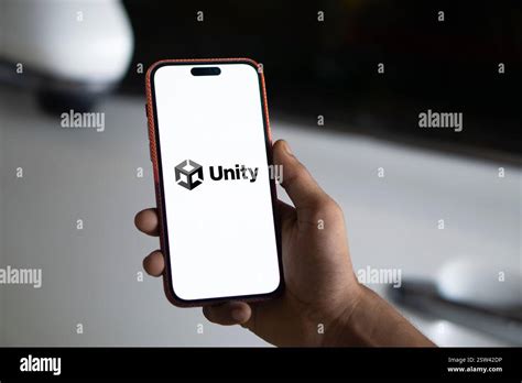 Dhaka Bangladesh 18 Sep 2024 Unity Logo Is Displayed On Smartphone